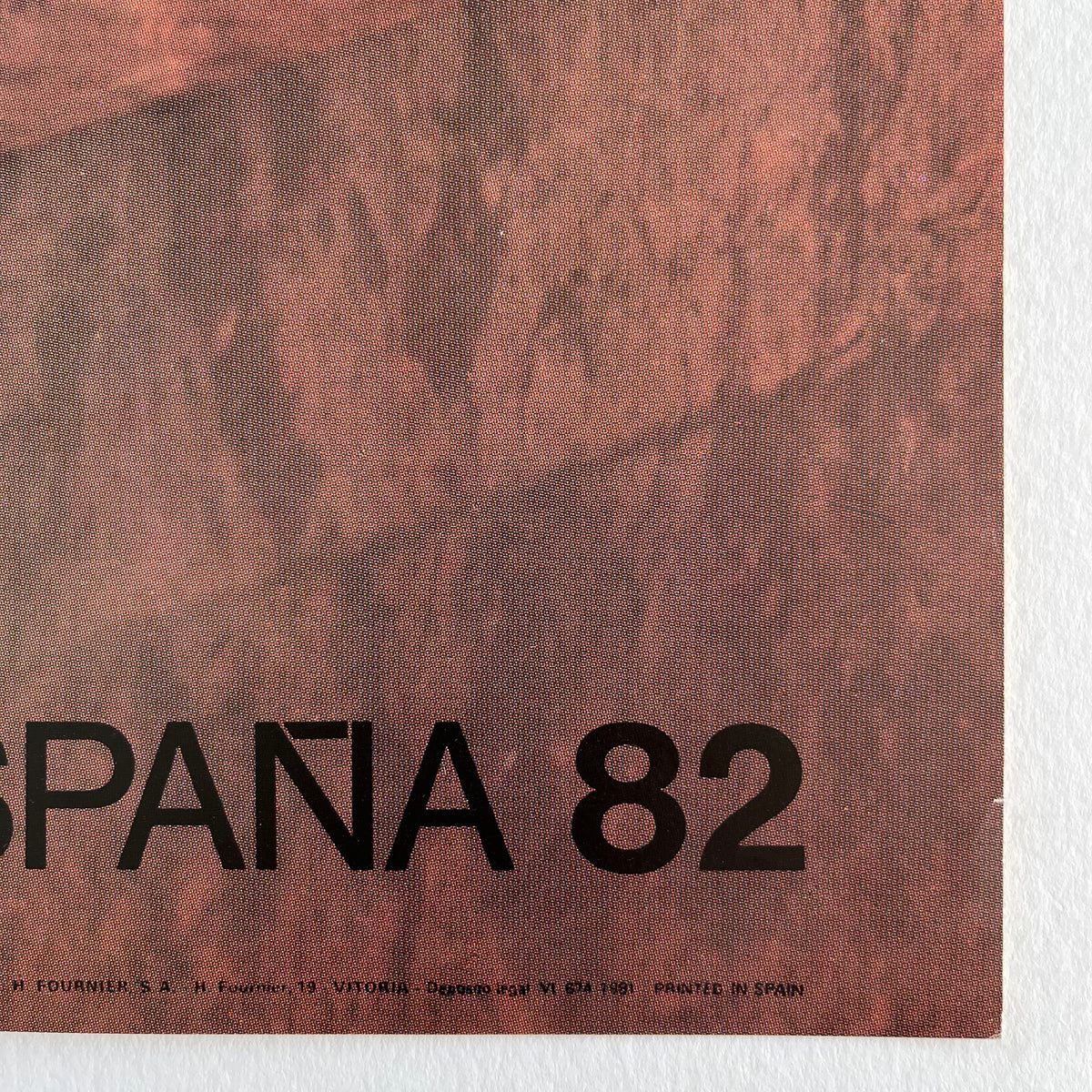 1982 World Cup Spain Elche Poster by Jiri Kolar – Travel on Paper