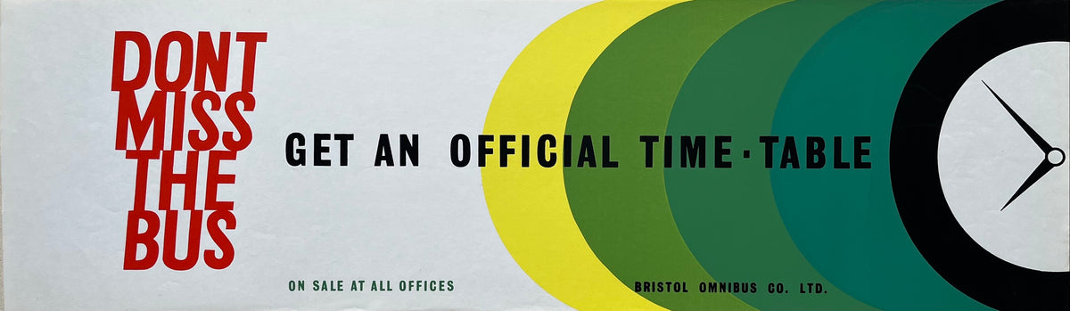 Coach Poster - Bristol Omnibus – Travel on Paper